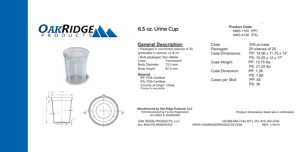 Wholesale – Oakridge Products